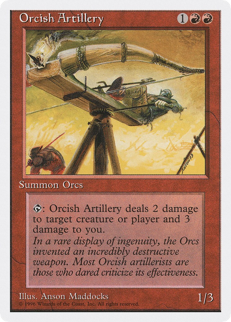Orcish Artillery - Introductory Two-Player Set - Magic: The Gathering
