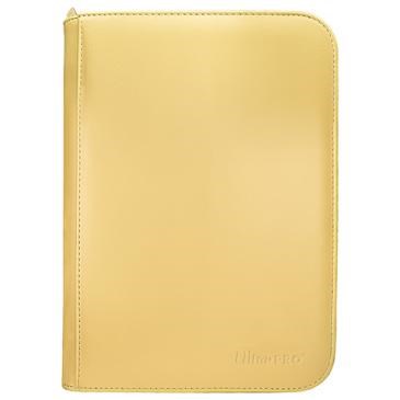 Vivid 4-Pocket Zippered PRO-Binder - Yellow - Ultra Pro Storage Albums ...
