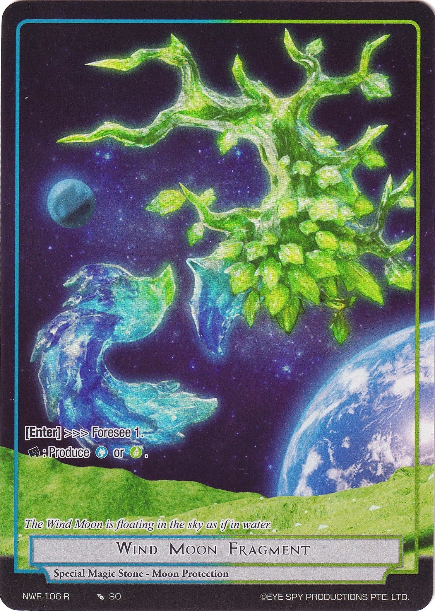 Wind Moon Fragment (Full Art) - A New World Emerges - Force of Will