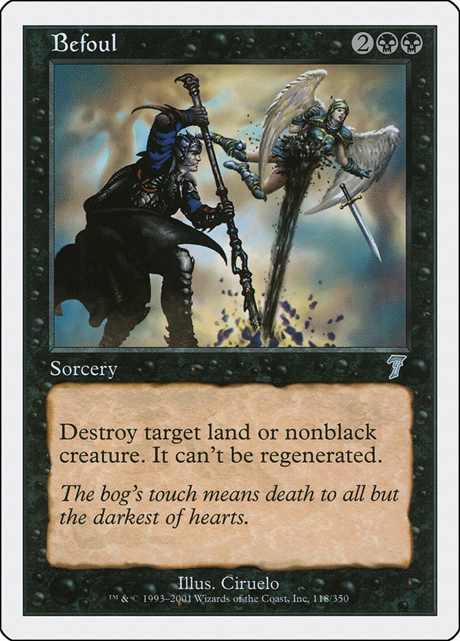 Befoul - 7th Edition - Magic: The Gathering