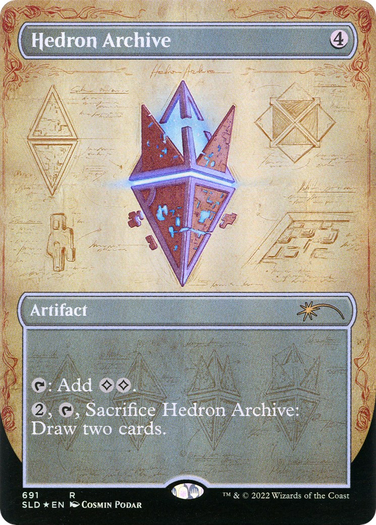 Hedron Archive (Borderless) - Secret Lair Drop Series - Magic: The ...