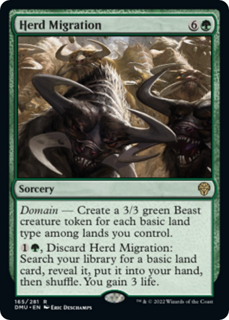 Herd Migration - Dominaria United - Magic: The Gathering
