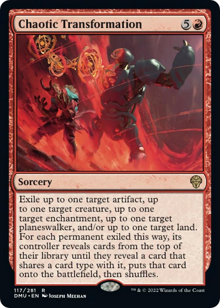 Chaotic Transformation - Dominaria United - Magic: The Gathering