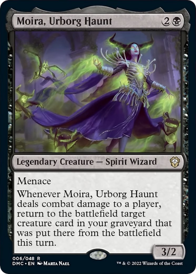 Moira, Urborg Haunt - Commander: Dominaria United - Magic: The Gathering
