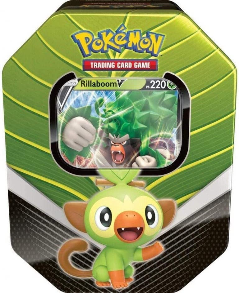 Galar Partners International Tin [Rillaboom V] - SWSH01: Sword & Shield ...