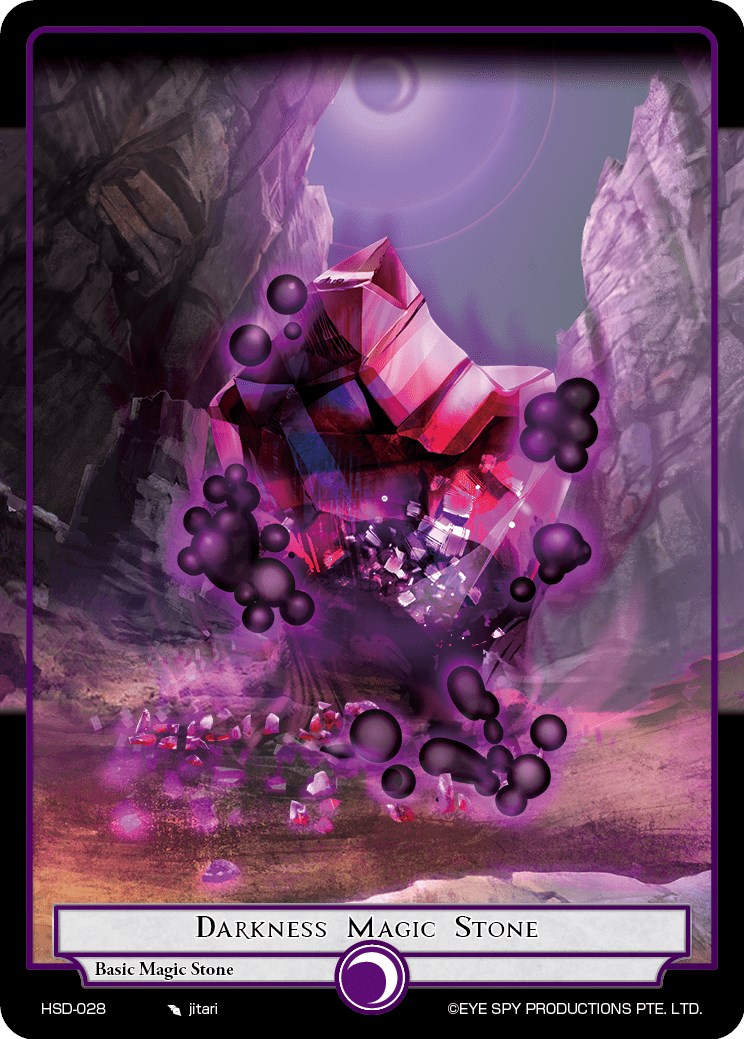 Darkness Magic Stone - Hero Cluster Starter Decks - Force of Will
