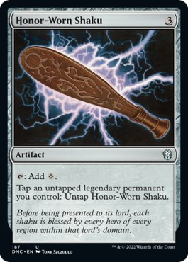 Honor-Worn Shaku - Commander: Dominaria United - Magic: The Gathering
