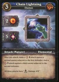 Chain Lightning - Core Set - World of Warcraft Miniatures