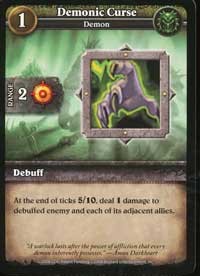 Demonic Curse - Core Set - World of Warcraft Miniatures
