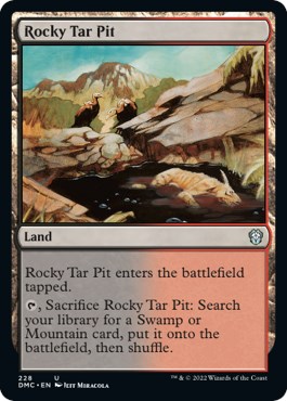 Rocky Tar Pit - Commander: Dominaria United - Magic: The Gathering