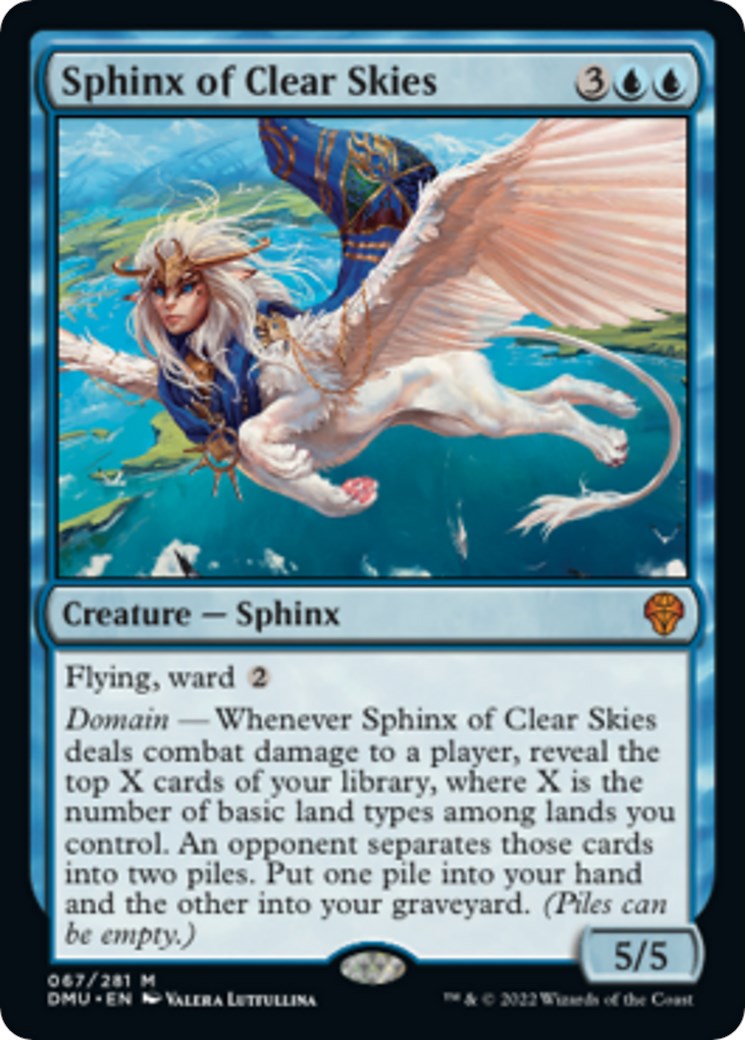 Sphinx of Clear Skies - Dominaria United - Magic: The Gathering