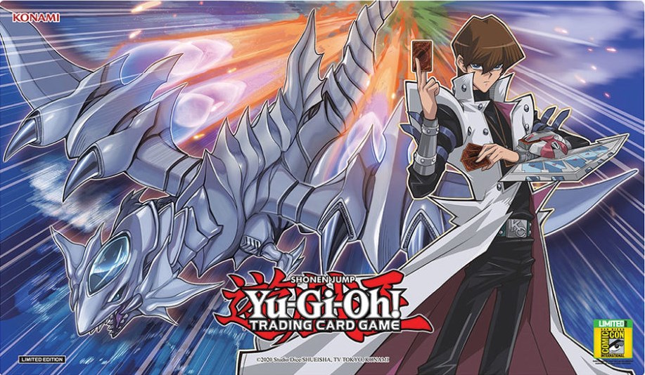 Yu-Gi-Oh! 2022 San Diego Event Limited Edition Game Mat - Kaiba & Blue-Eyes Jet Dragon - Konami ...