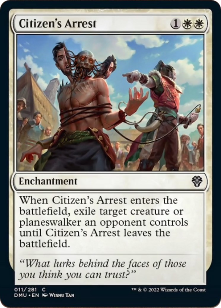 Citizen's Arrest - Dominaria United - Magic: The Gathering