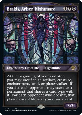 Braids, Arisen Nightmare (Textured Foil) - Dominaria United - Magic ...