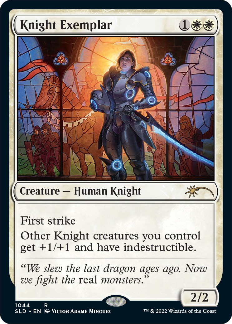 Knight Exemplar (1044) - Secret Lair Drop Series - Magic: The Gathering