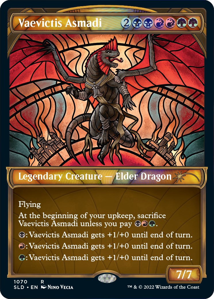 Vaevictis Asmadi (Stained Glass) (Textured Foil) - Secret Lair Drop ...