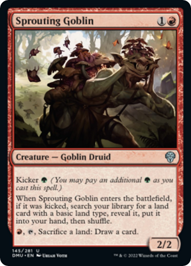 Sprouting Goblin - Dominaria United - Magic: The Gathering
