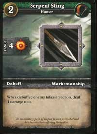 Serpent Sting - Core Set - World of Warcraft Miniatures