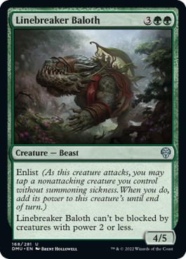 Linebreaker Baloth - Dominaria United - Magic: The Gathering