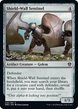 Shield-Wall Sentinel - Dominaria United - Magic: The Gathering