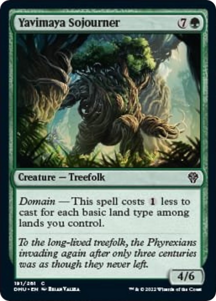 Yavimaya Sojourner - Dominaria United - Magic: The Gathering
