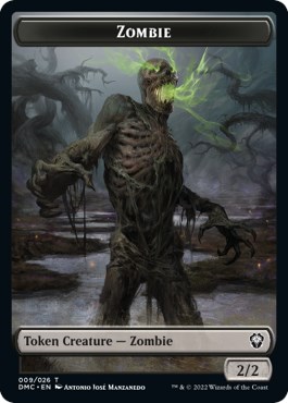 Zombie Token - Commander: Dominaria United - Magic: The Gathering
