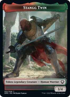 Stangg Twin Token - Commander: Dominaria United - Magic: The Gathering