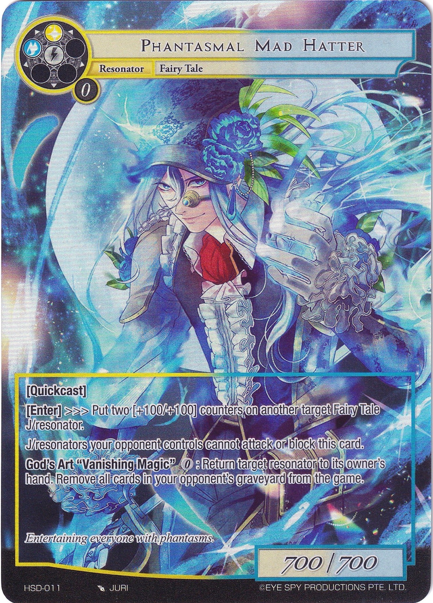 Phantasmal Mad Hatter (Full Art) - Hero Cluster Starter Decks - Force ...