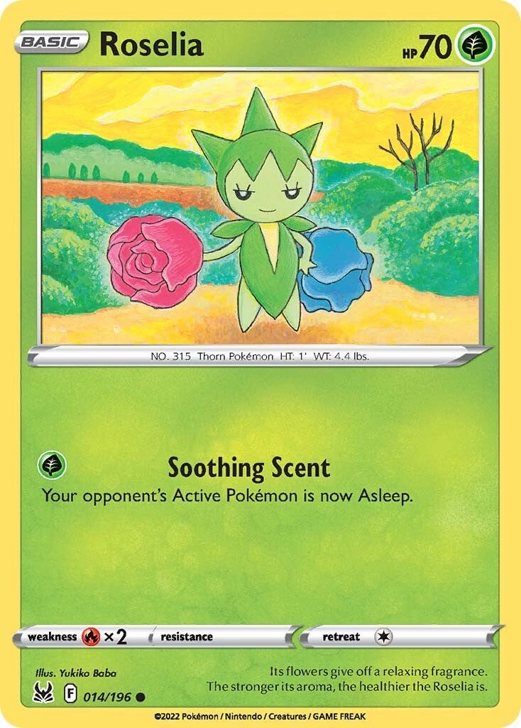 Roselia - SWSH11: Lost Origin - Pokemon