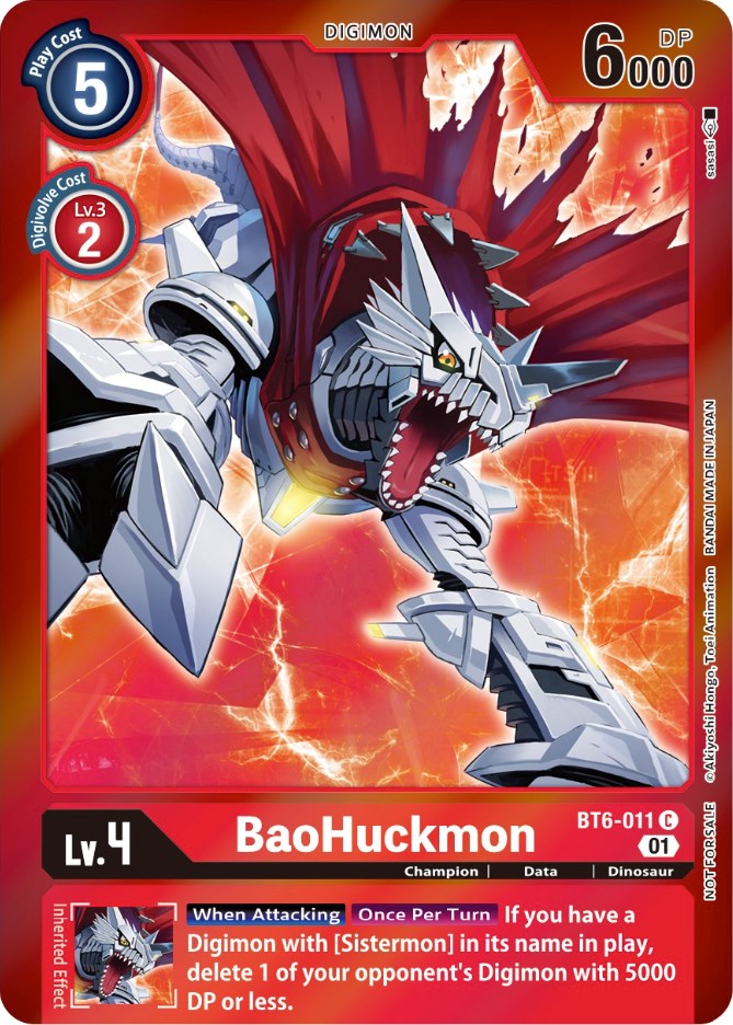 BaoHuckmon (Event Pack 3) - Double Diamond - Digimon Card Game