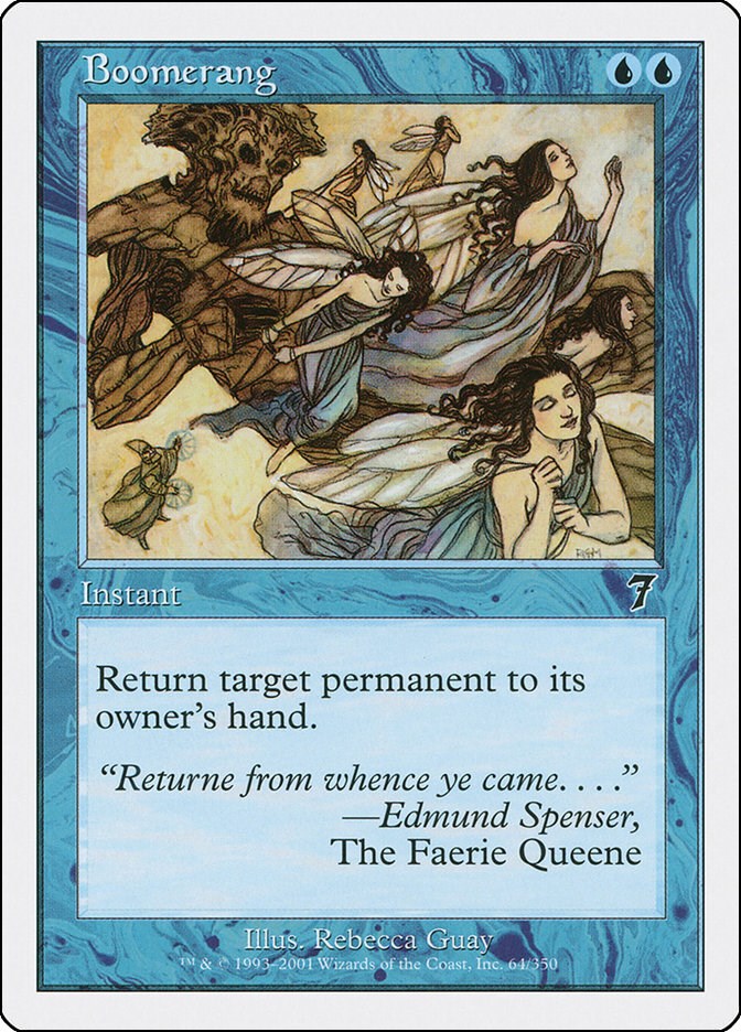 Boomerang - 7th Edition - Magic: The Gathering