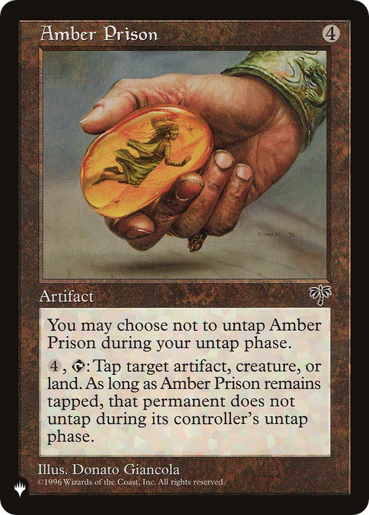 Amber Prison - The List Reprints - Magic: The Gathering