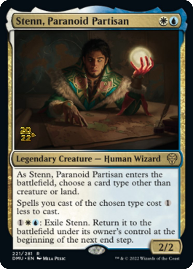 Stenn, Paranoid Partisan - Prerelease Cards - Magic: The Gathering