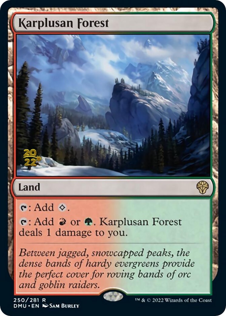 Karplusan Forest - Prerelease Cards - Magic: The Gathering