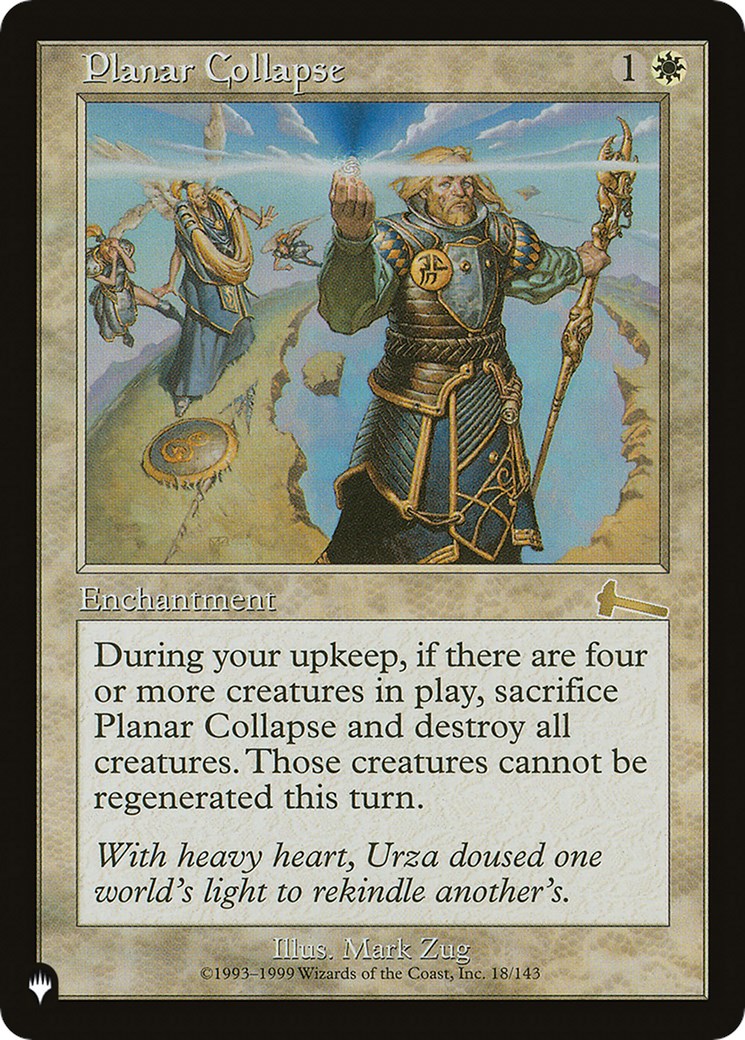 Planar Collapse - The List Reprints - Magic: The Gathering