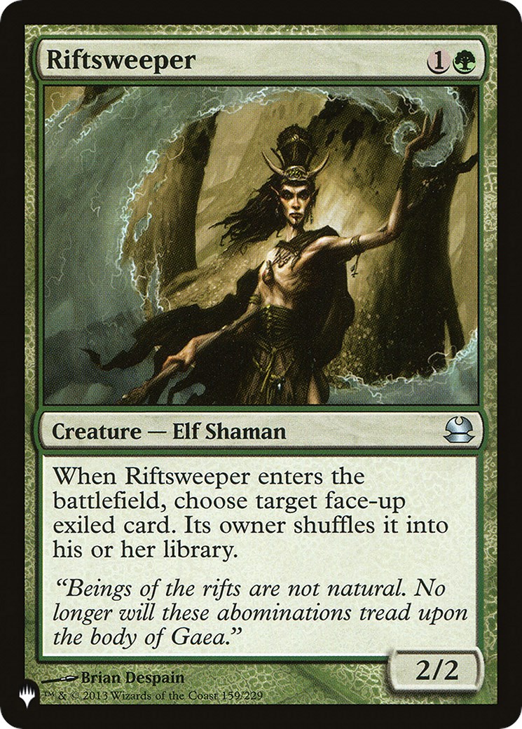 Riftsweeper - The List Reprints - Magic: The Gathering