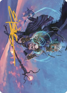 Zur, Eternal Schemer Art Card (56/81) (Gold-Stamped Signature) - Art ...