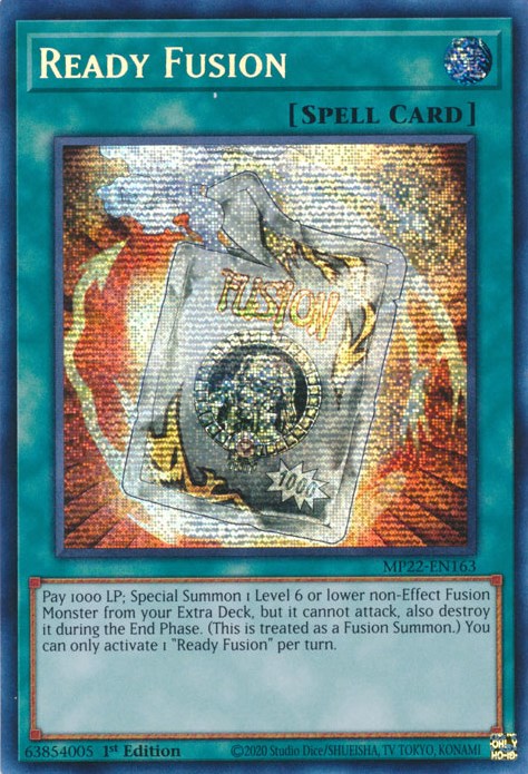 Ready Fusion - 2022 Tin of the Pharaoh's Gods - YuGiOh