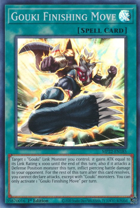 Gouki Finishing Move - 2022 Tin of the Pharaoh's Gods - YuGiOh