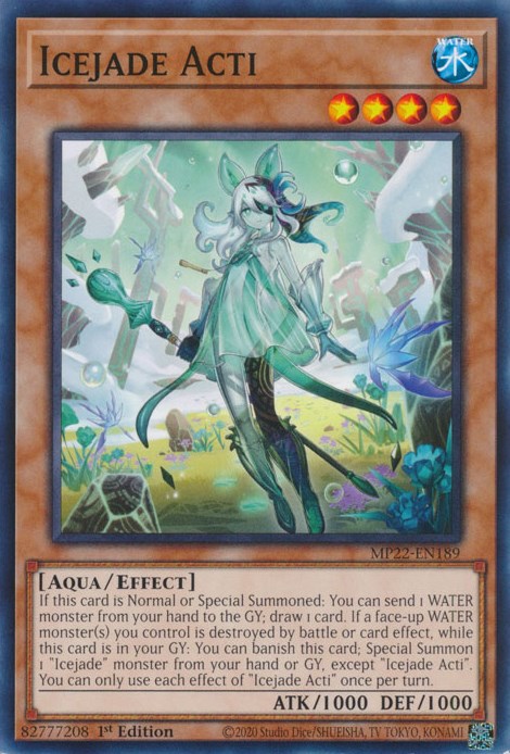Icejade Acti - 2022 Tin of the Pharaoh's Gods - YuGiOh
