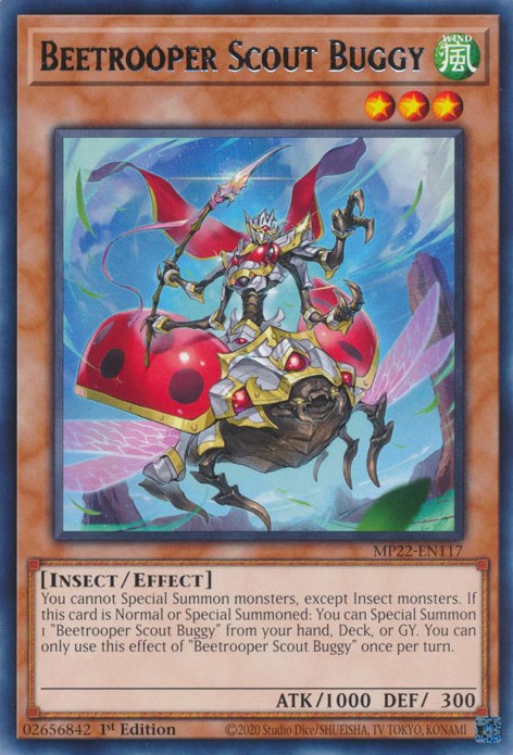 Beetrooper Scout Buggy - 2022 Tin of the Pharaoh's Gods - YuGiOh