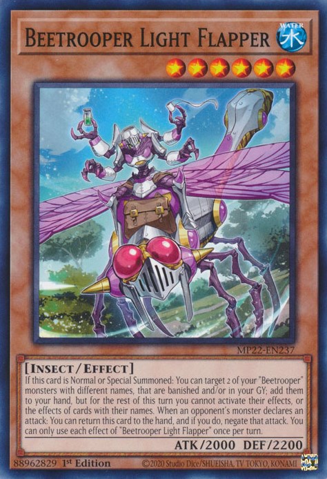Beetrooper Light Flapper - 2022 Tin of the Pharaoh's Gods - YuGiOh