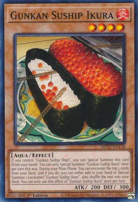 Gunkan Suship Ikura - 2022 Tin of the Pharaoh's Gods - YuGiOh