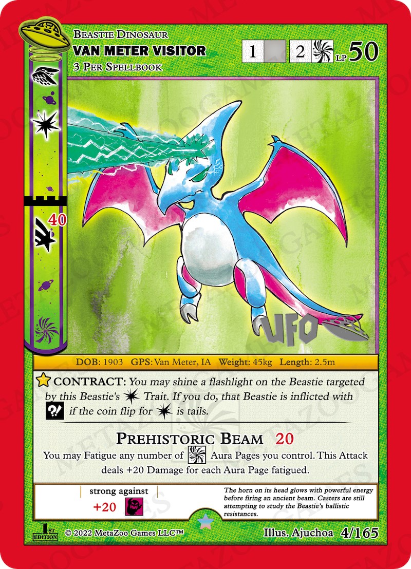 Van Meter Visitor - UFO: First Edition Spoiler Pack - MetaZoo