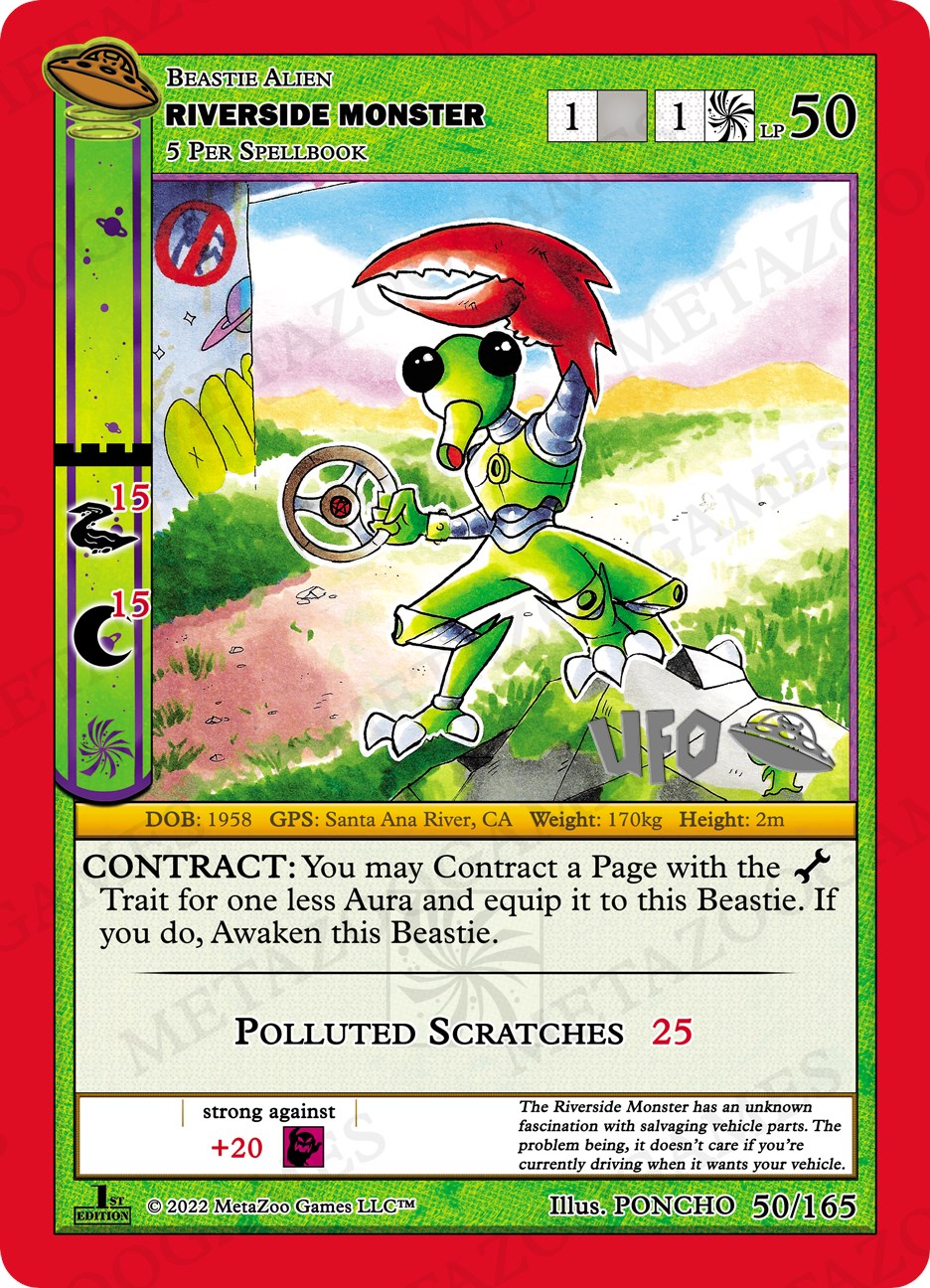 Riverside Monster - UFO: First Edition Spoiler Pack - MetaZoo