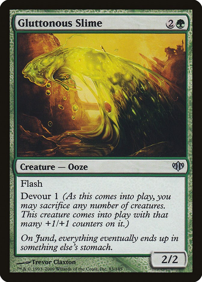 Gluttonous Slime - Conflux - Magic: The Gathering