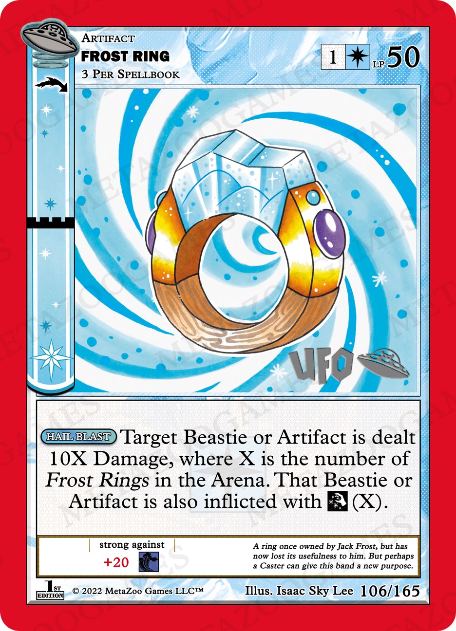 Frost Ring - UFO: First Edition Spoiler Pack - MetaZoo
