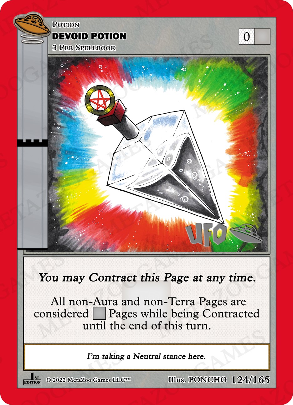 Devoid Potion - UFO: First Edition Spoiler Pack - MetaZoo