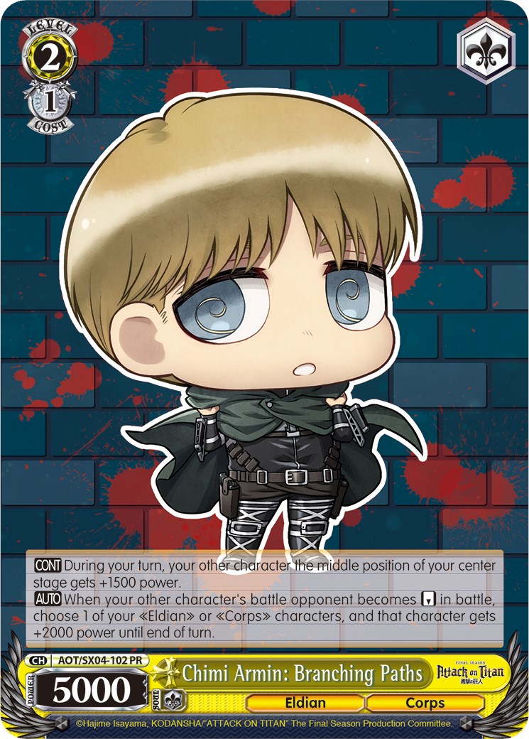 Chimi Armin: Branching Paths - Attack On Titan: Final Season - Weiss ...