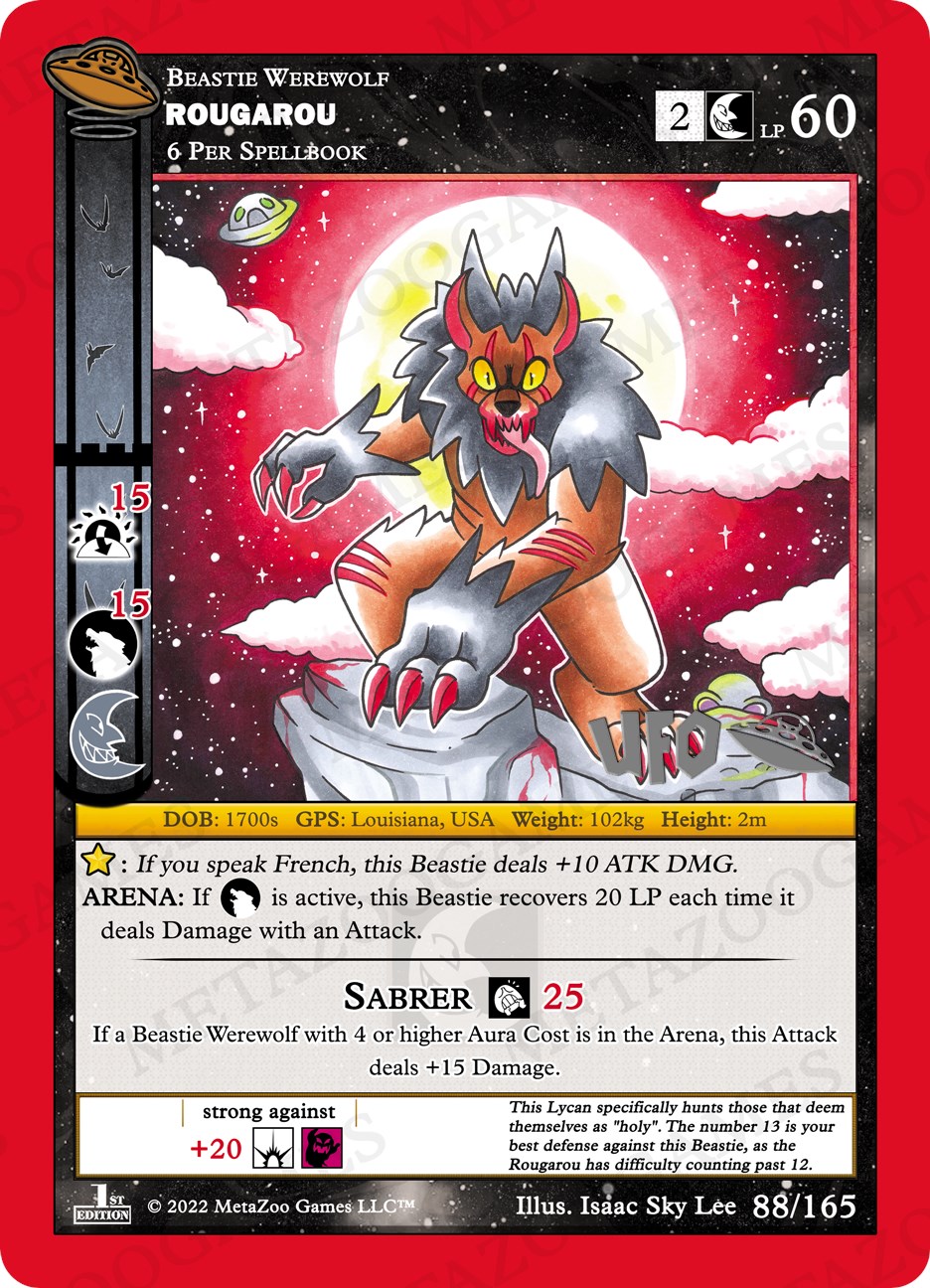 Rougarou - UFO: First Edition Spoiler Pack - MetaZoo